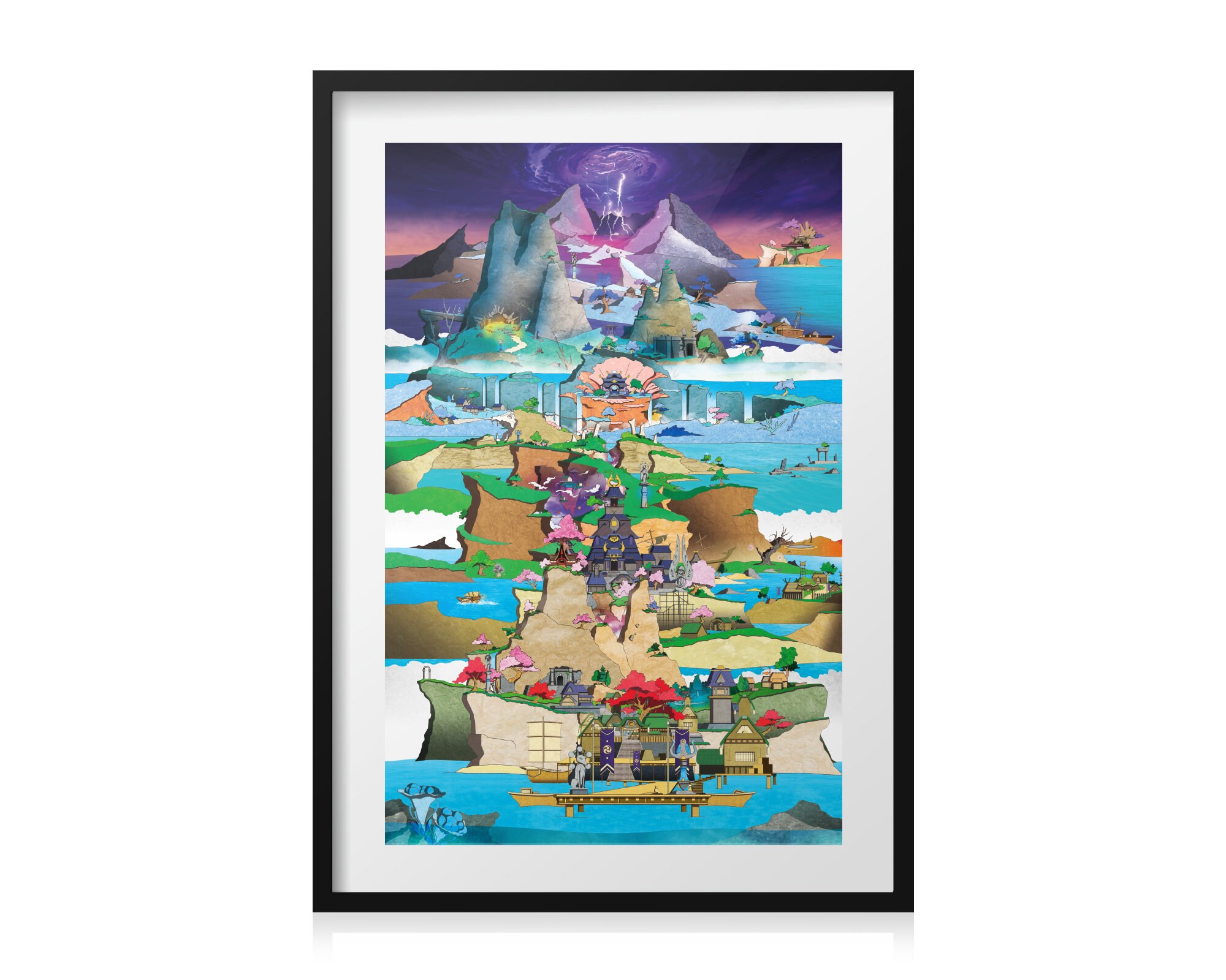 Genshin Inazuma Art Print - Etsy