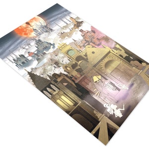 Hunter's Dream Art Print Fantasy Art Print Video Game Decor Geek Gift ...