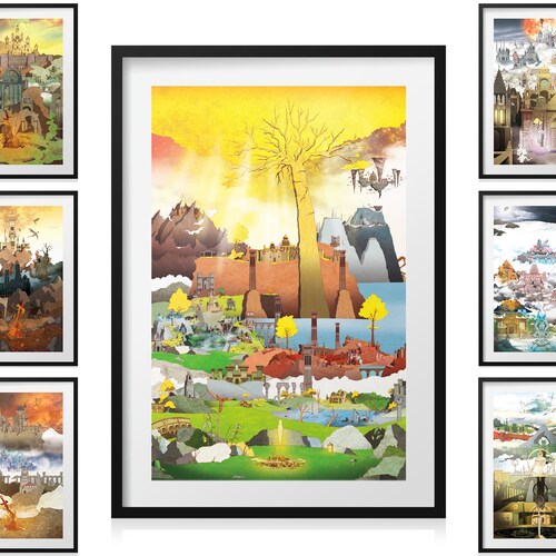 Souls Series Art Print Set - Etsy