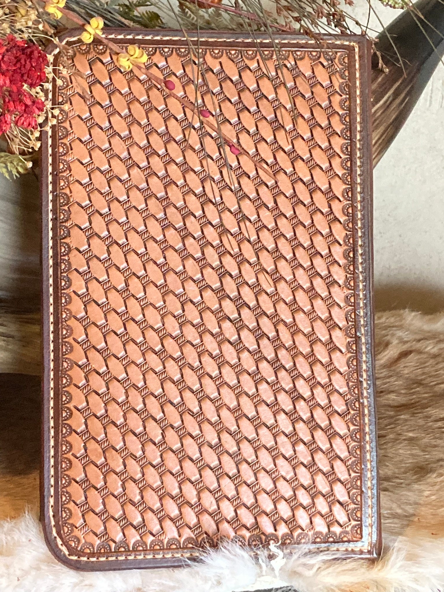 Hand Tooled Moleskin Journal/notebook Cover Could Be Customized With ...