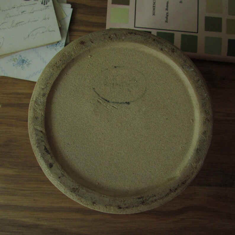 Antique Primitive Salt Glazed Utensil Stoneware Small Crock - Etsy