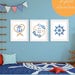 Nautical Printable Gallery Wall Art Set of 3 Downloadable Prints ...