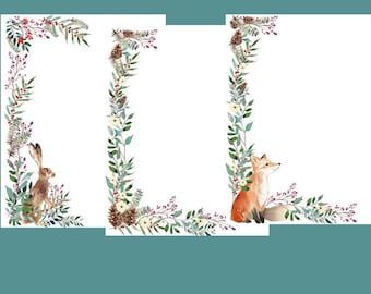 Woodland Stationery - Etsy