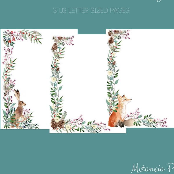 Digital Stationary - Etsy