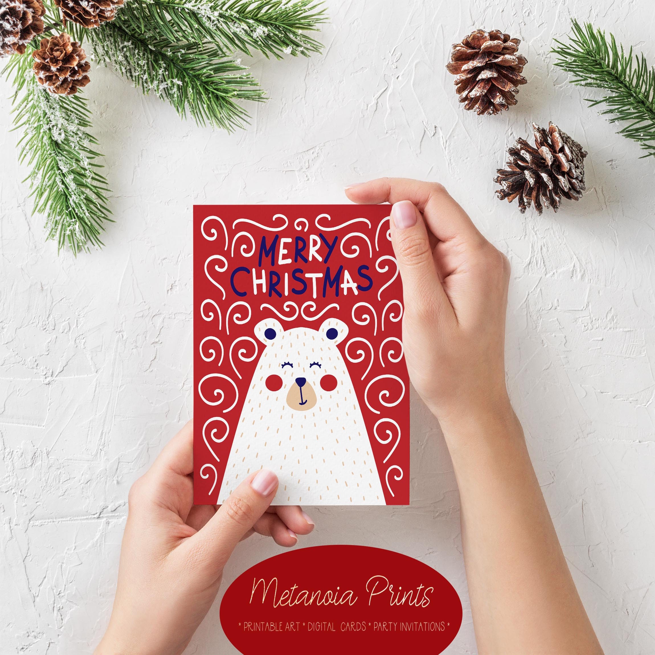 Cute Printable Christmas Cards