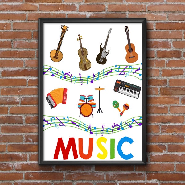 Music Room Decor - Etsy