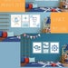 Nautical Printable Gallery Wall Art Set of 3 Downloadable - Etsy