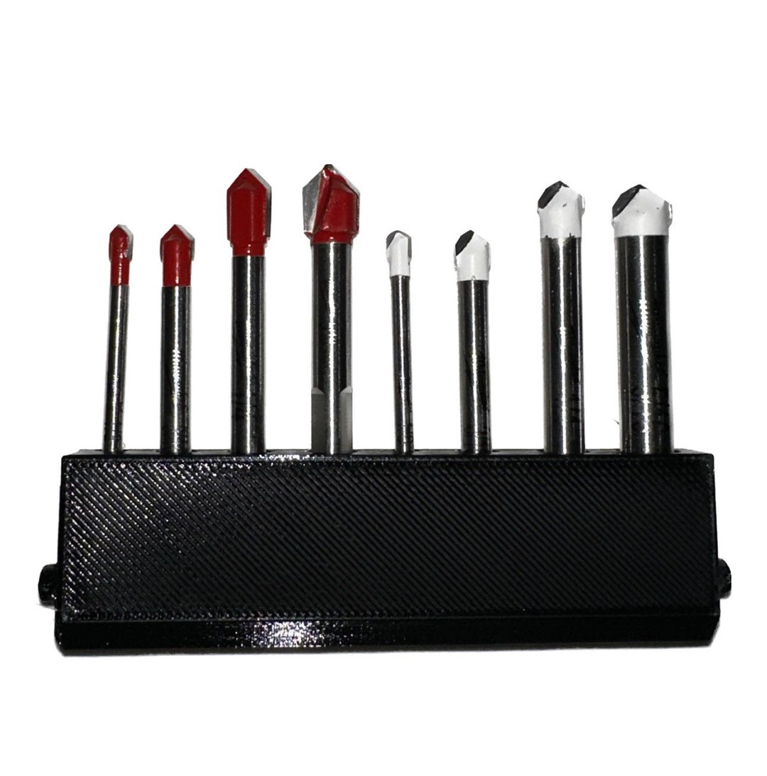 Carbide Glass and Tile Bit Set & Natural Stone Bit Set Milwaukee ...