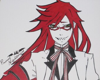 Grell Sutcliff - Etsy