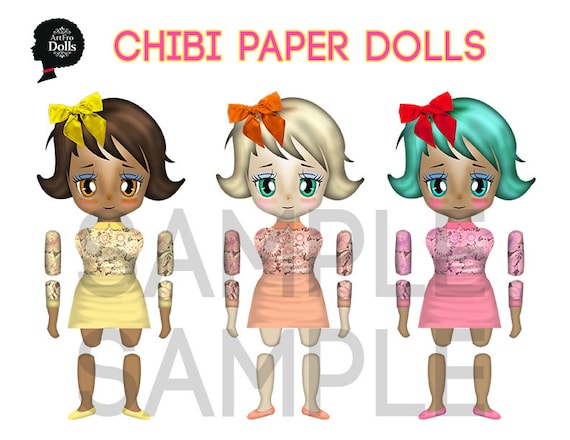 Chibi Paper Doll