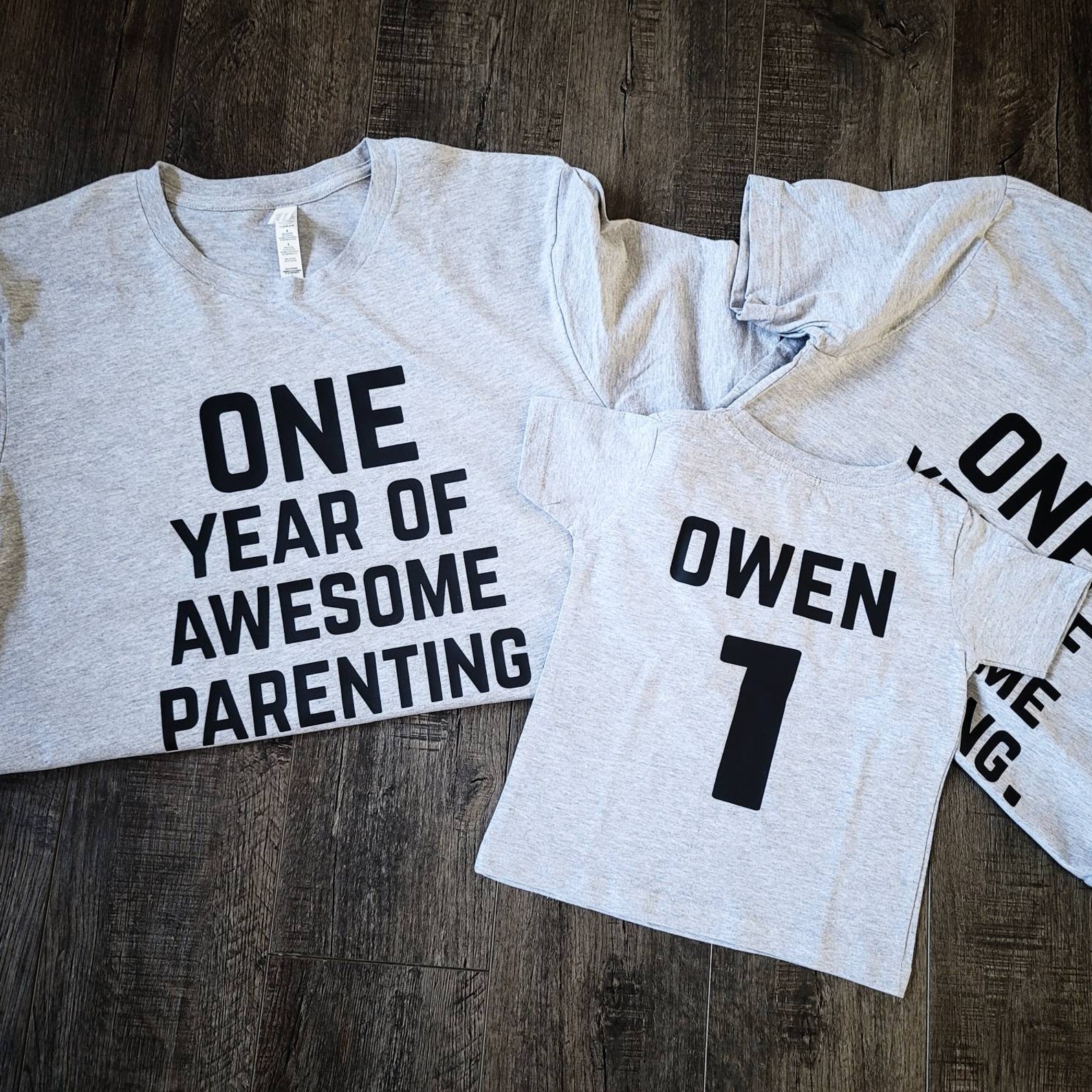 1st Birthday Shirt Set 1st Birthday Family Shirts Mom and - Etsy