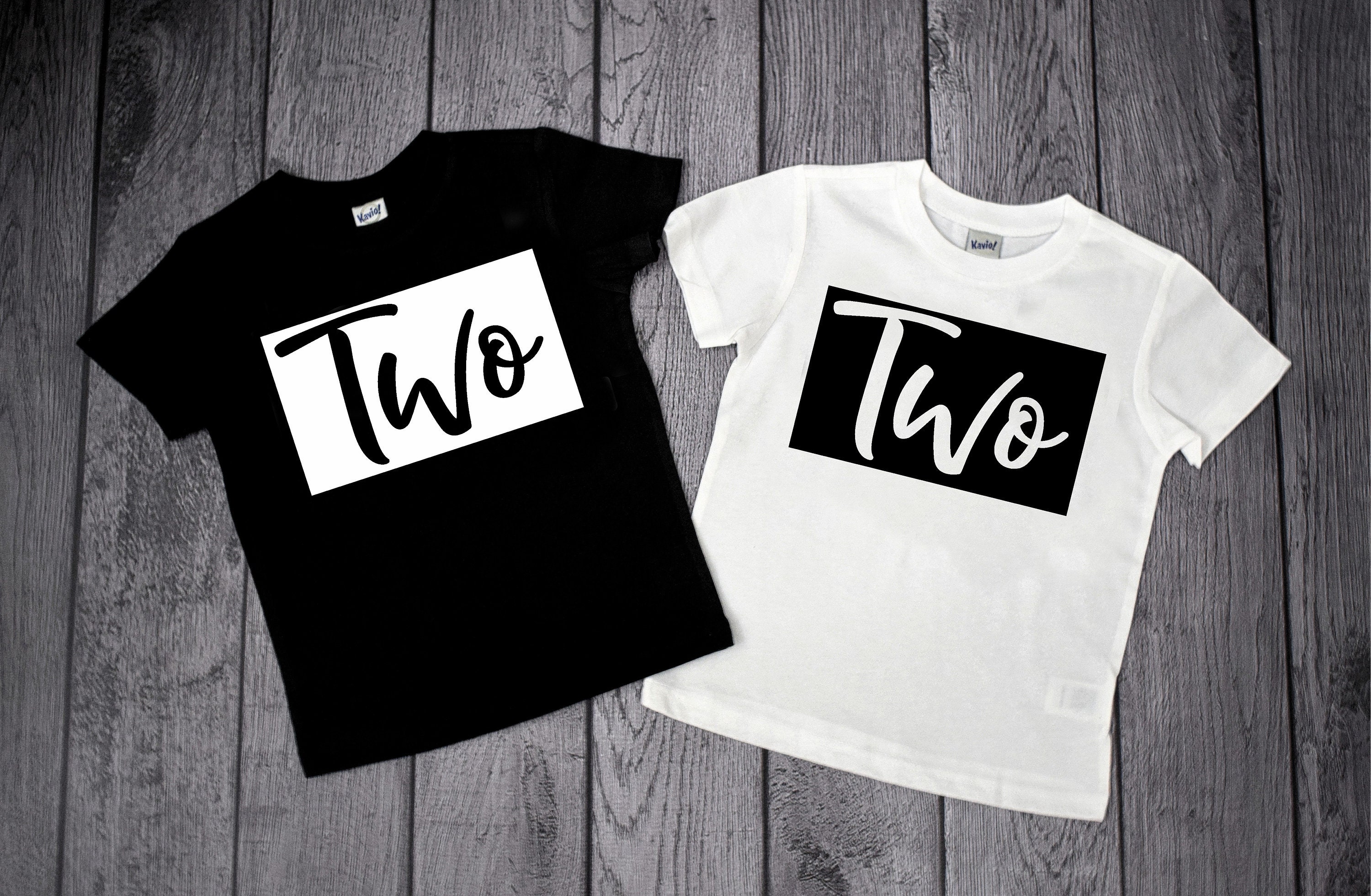 Two Year Old Birthday Shirt Trendy Two year old Boys birthday | Etsy