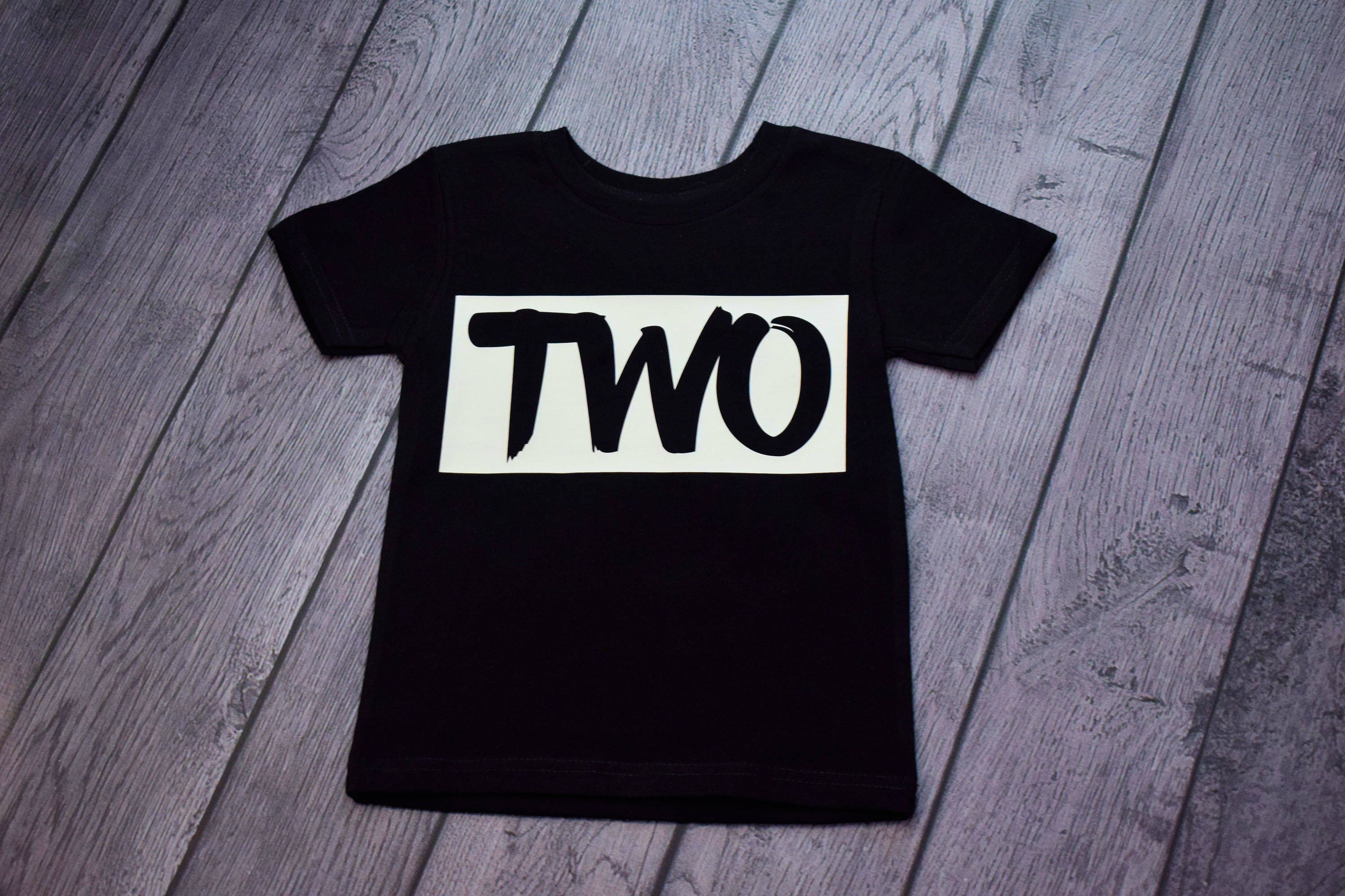 Two Year Old Boys Birthday Shirts, 2nd Birthday Shirt for Boys, 2 Year ...
