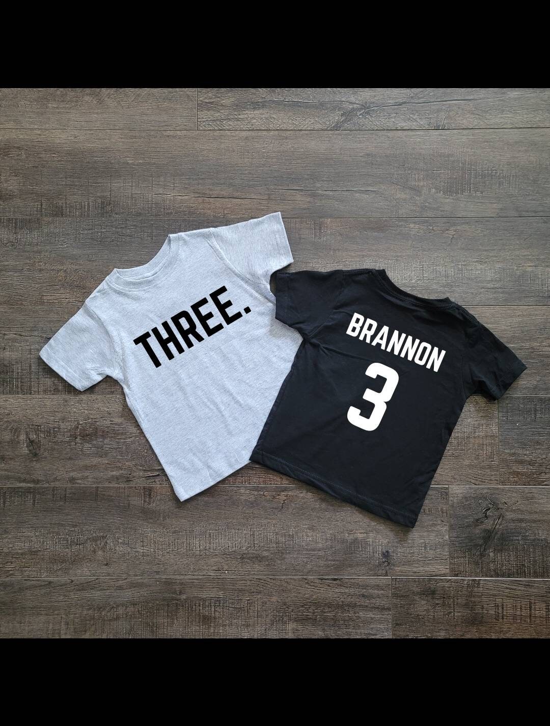 Boys 3rd Birthday Shirt, Gift for 3 Year Old Birthday, Third Birthday ...