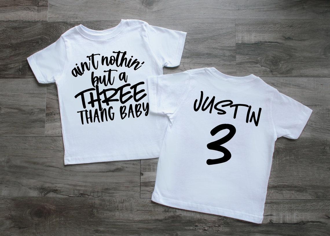 Third Birthday Shirt 3rd Birthday Shirt Boy 3rd Birthday - Etsy