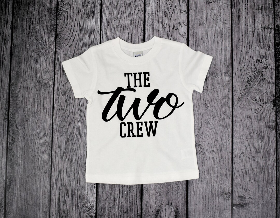 Two Birthday Shirt for Boy, 2nd Birthday, the TWO Crew, 2 Birthday ...