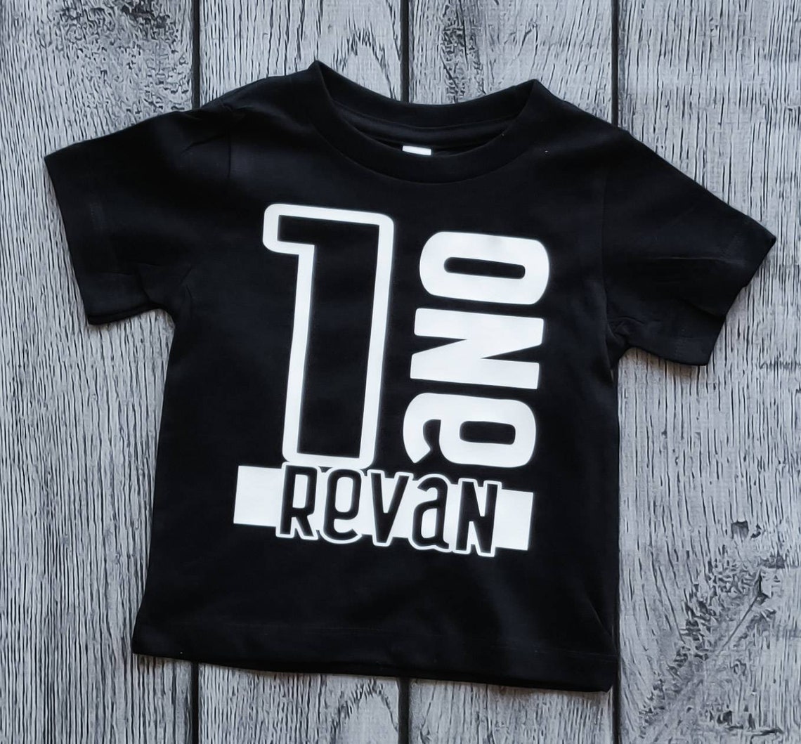 1st Birthday Shirt Boy One Year Old Boy Birthday Shirt First - Etsy