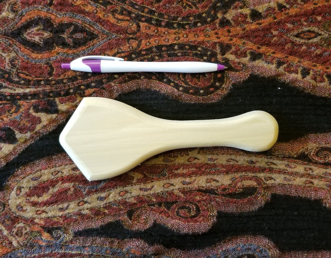 Slotted Diamond Top Fan Handle. - Etsy