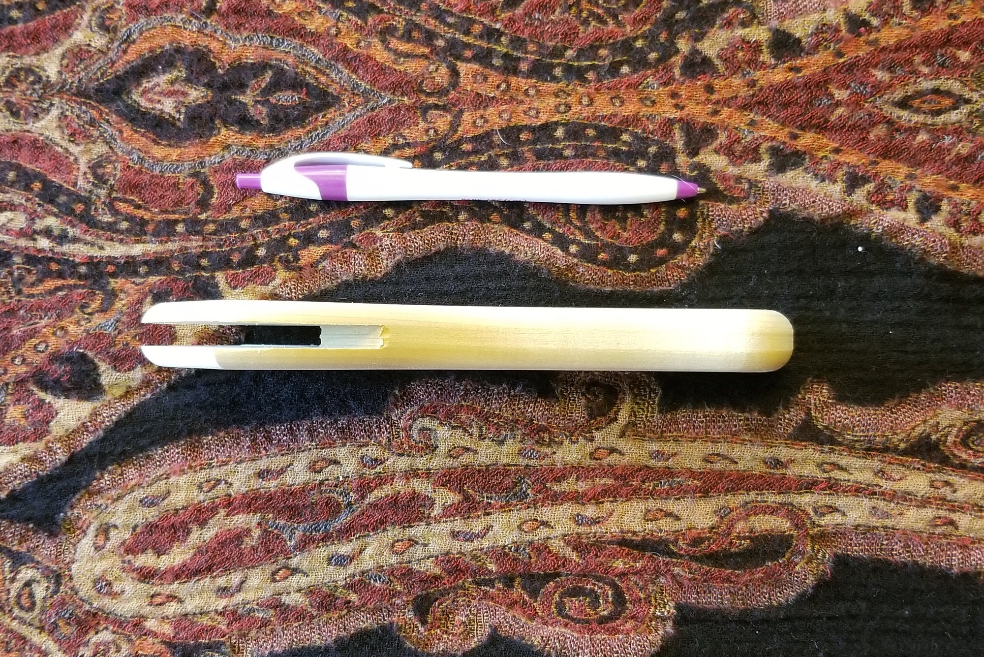 Slotted Diamond Top Fan Handle. - Etsy