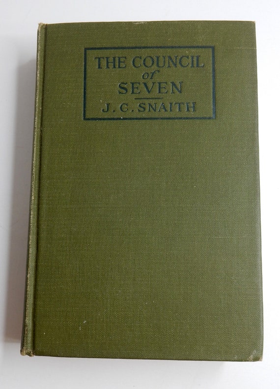 The Council of Seven 1921 First Edition - Etsy