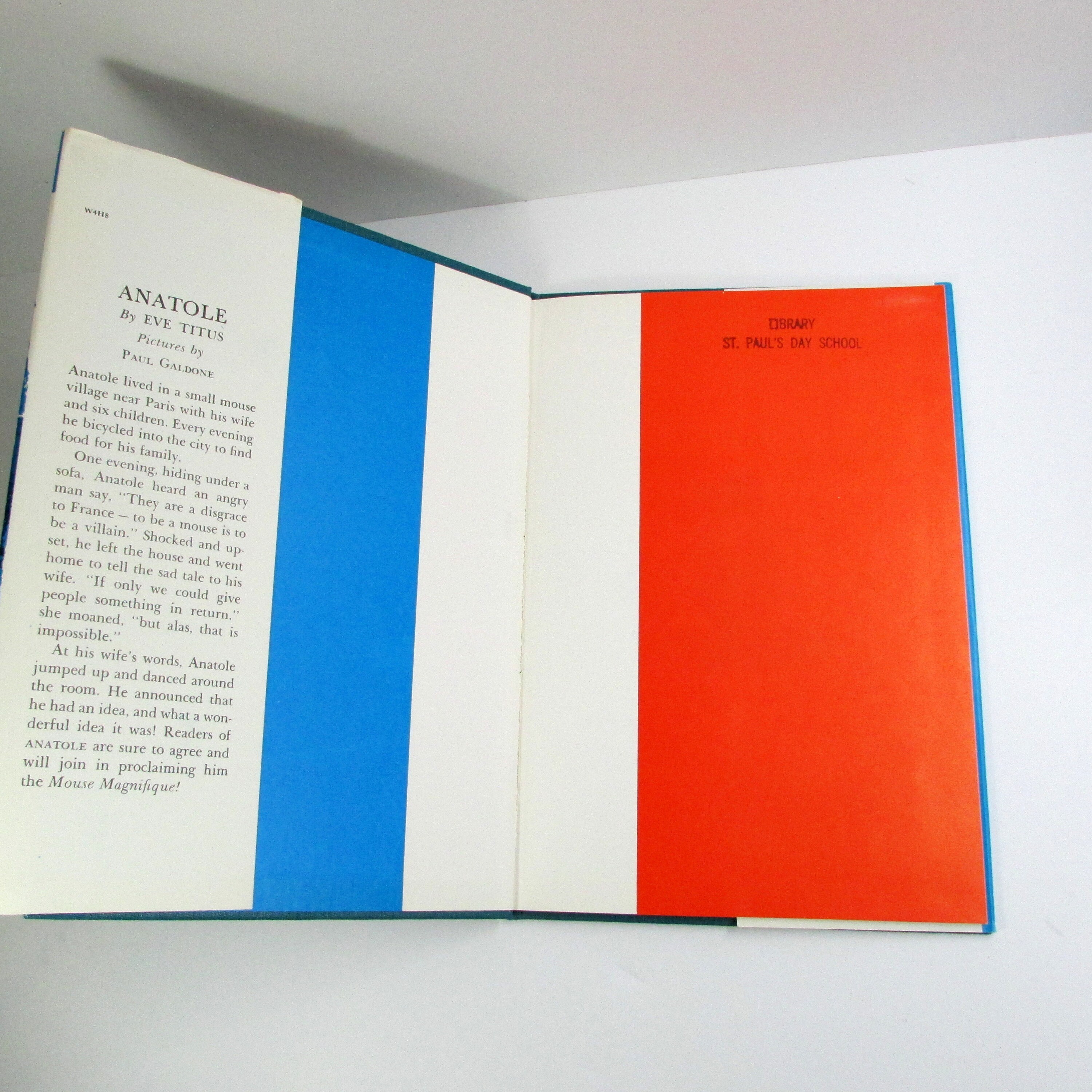 Anatole 1956 Vintage Childrens Book - Etsy