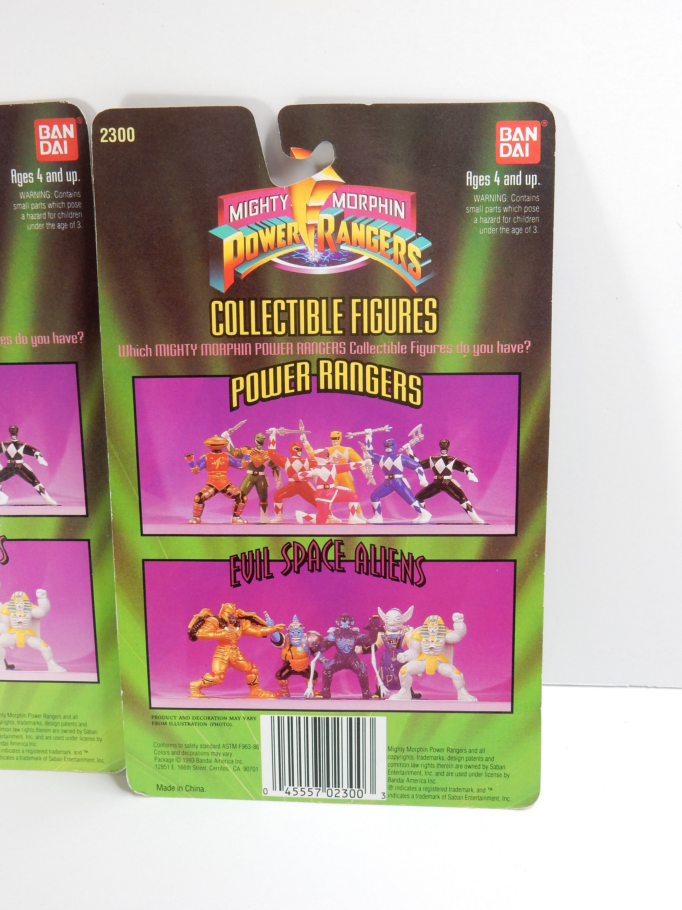 Vintage Mighty Morphin Power Rangers Toys From 1993 - Etsy