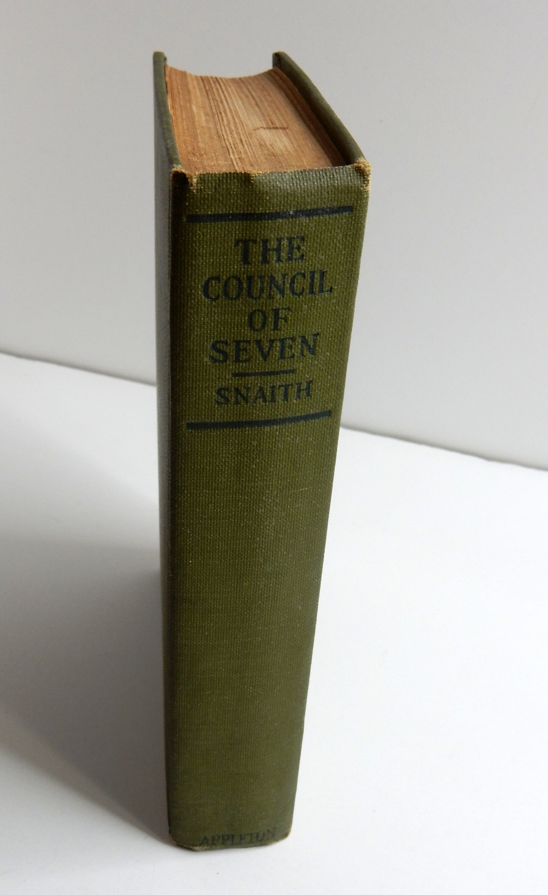 The Council of Seven 1921 First Edition - Etsy