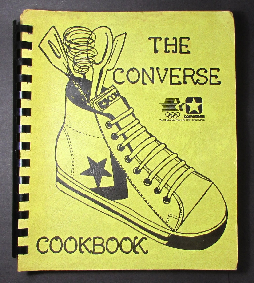 Vintage Collectible Cookbook Converse Shoe Company 75th Anniversary ...