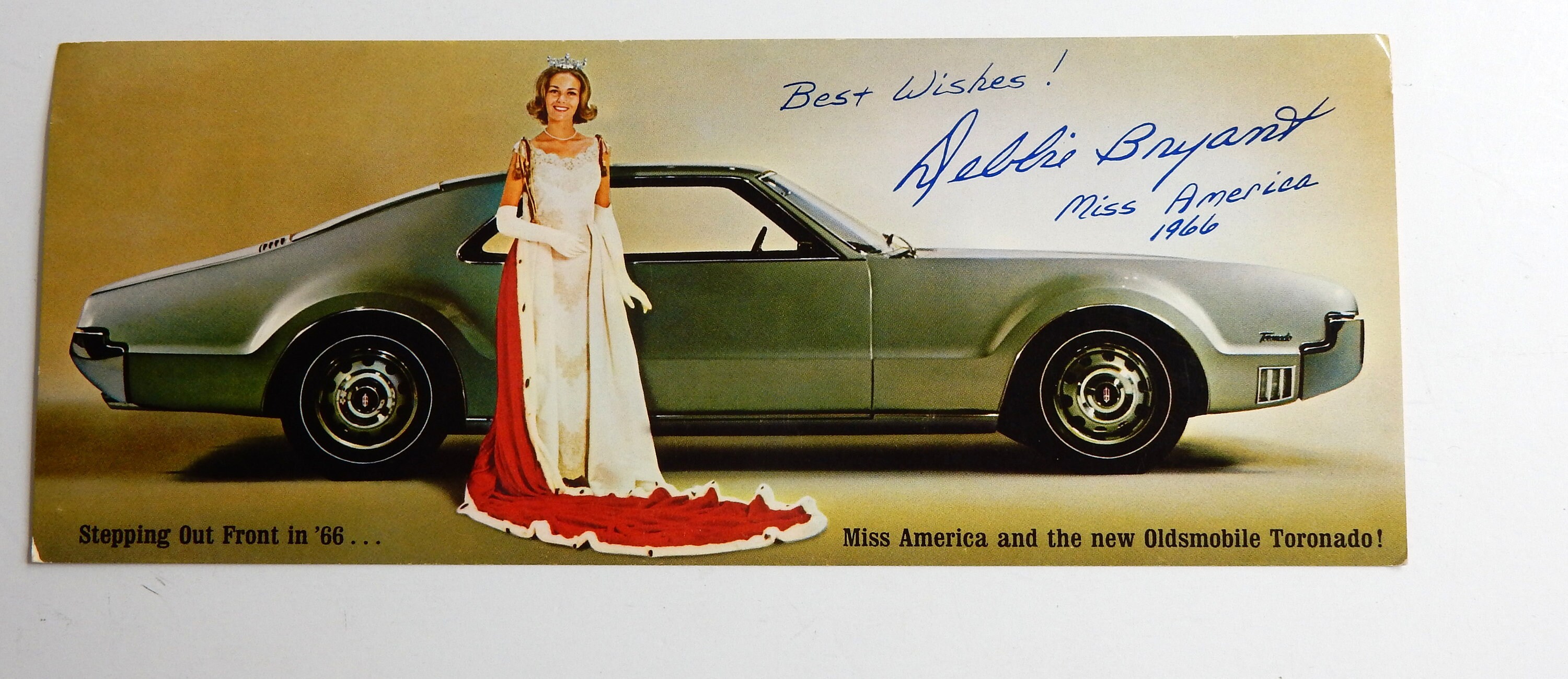 1966 Miss America Debbie Bryant Autographed Oldsmobile - Etsy
