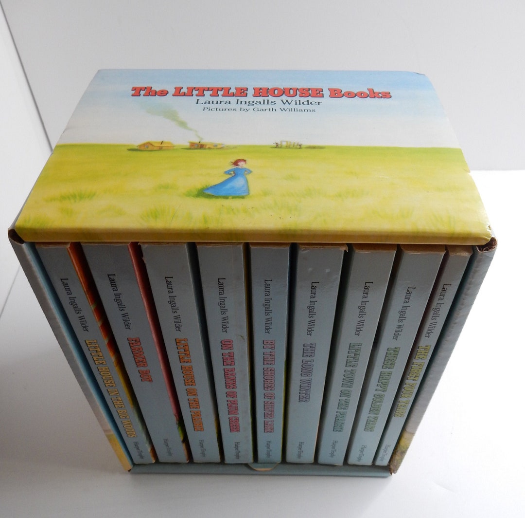 The Little House Books Set Complete in Slip Case Rare 1972 First ...