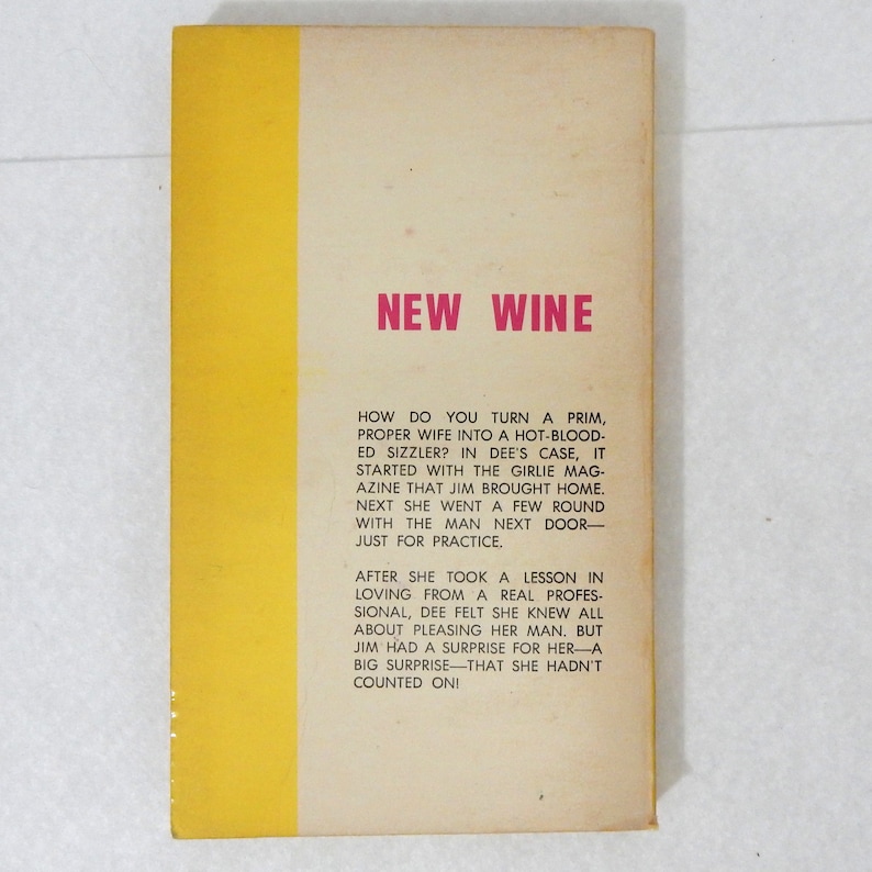 Vintage Sleaze by Rex Weldon new Wine 1967 PBO First Edition Paperback ...