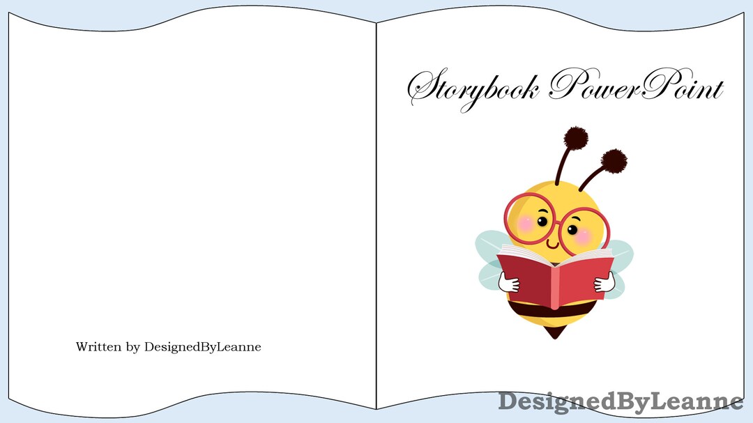 Storybook Powerpoint Template - Etsy