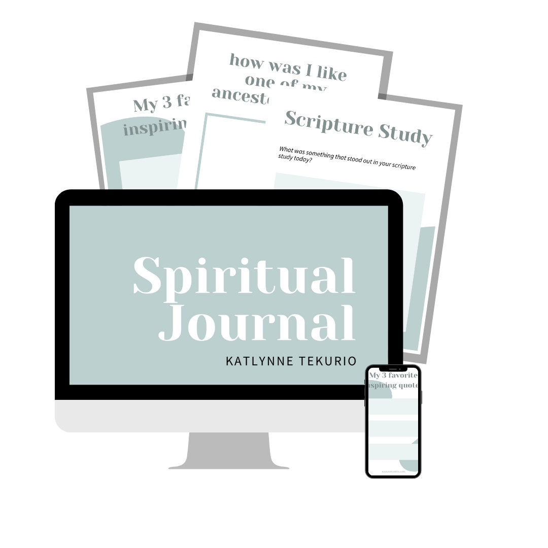 30-day Spiritual Journal Printable | Digital Christian Journal | See ...