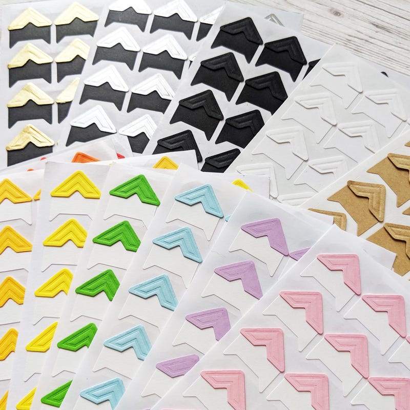 Cards With Photo Corners - Etsy UK