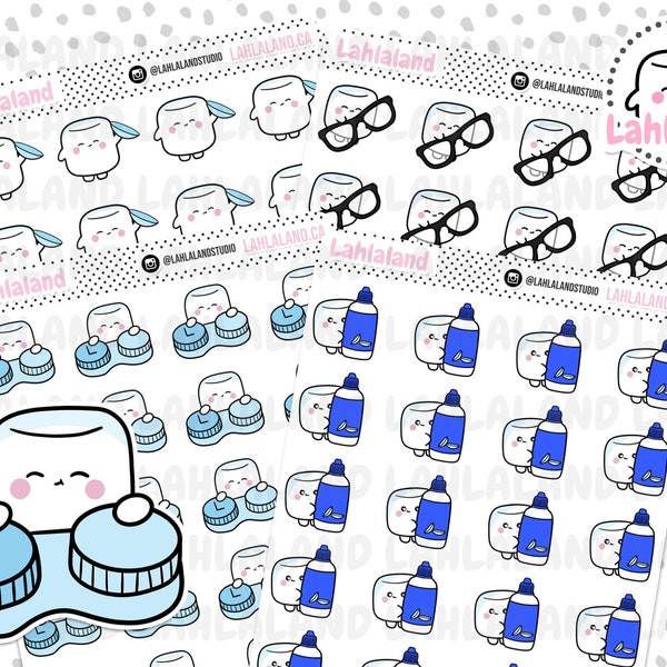 Contact Stickers - Etsy