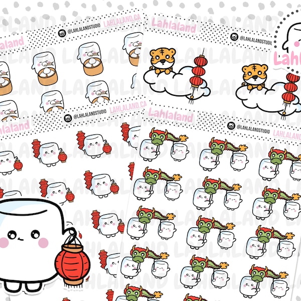 Chinese Stickers - Etsy