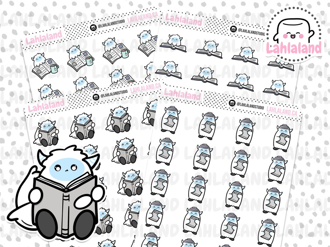 Reading Digital Stickers, Reading Stickers, Reading Printable Stickers ...