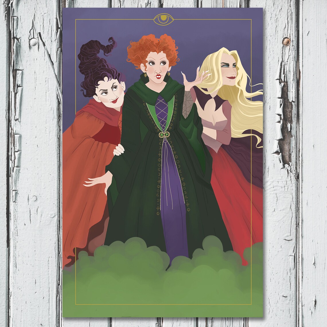 Hocus Pocus Sanderson Sisters Poster - Etsy New Zealand