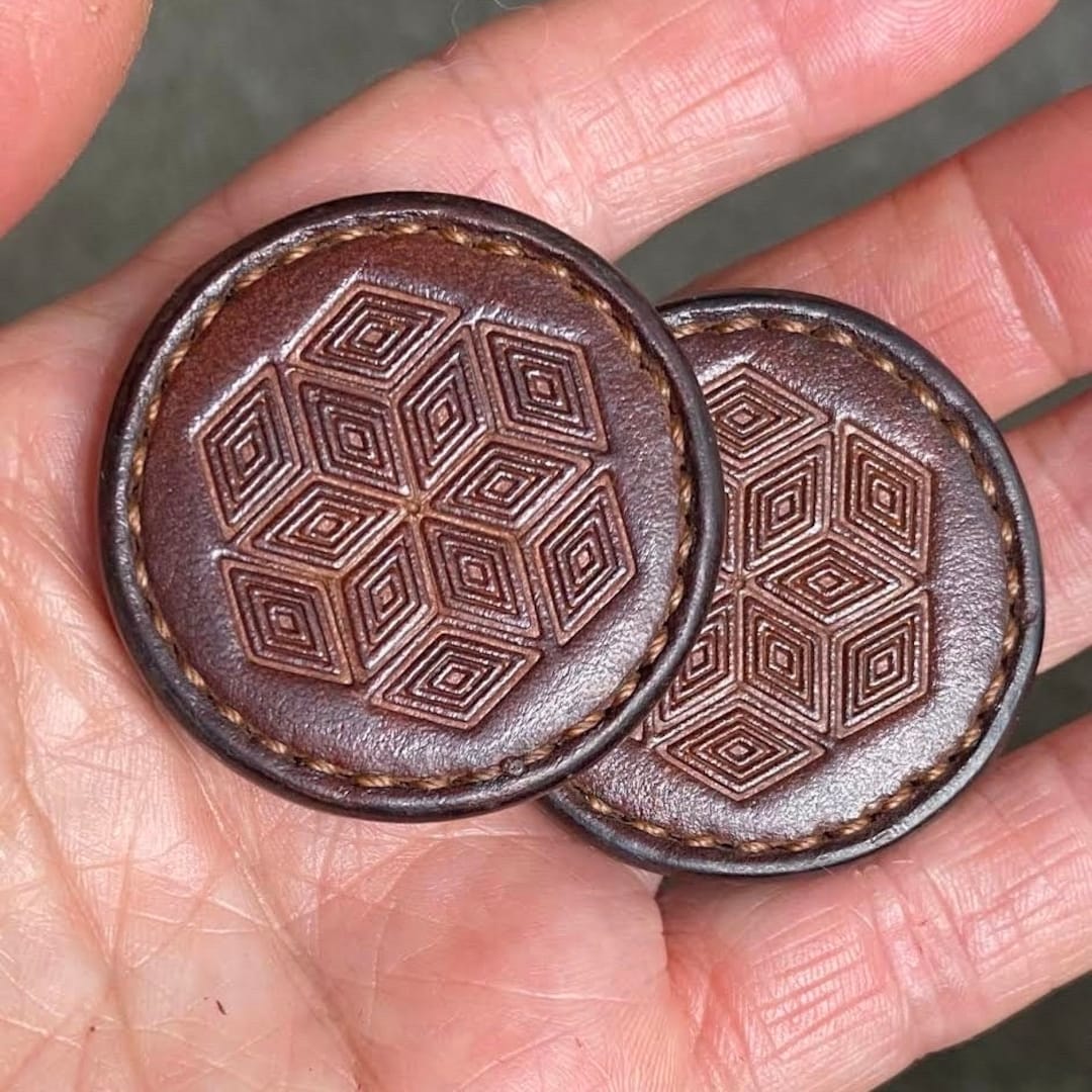 Leather Fidget Magnet Toy, Custom Haptic Magnet Toy, Sensory Relief ...