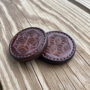 Leather Fidget Magnet Toy, Custom Haptic Magnet Toy, Sensory Relief ...