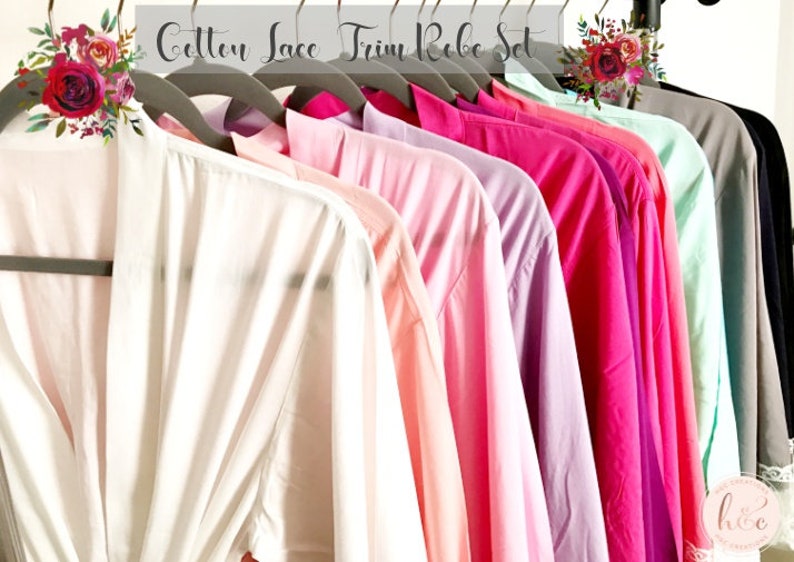 SALE Lace Robe Gifts for Woman Cotton Lace Robe - Etsy