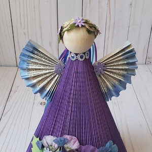 Custom Repurposed Book Angel - Made From a Book Supplied by the ...
