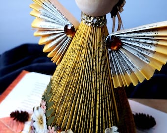 Hymnal Angel Repurposed Hymnal Hymnal Book Teacher Reuse - Etsy