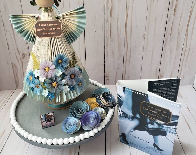 Custom Repurposed Book Angel - Made From a Book Supplied by the ...