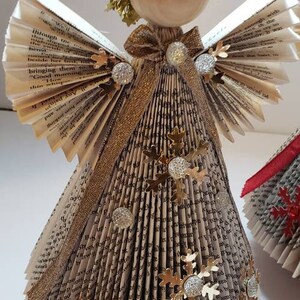 Repurposed Book Angel - Regular Table Top, Custom Color, Book Angel ...