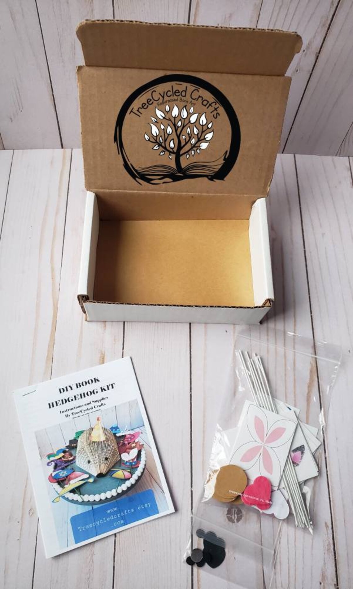 DIY Book Folding Craft Kithandmade Activity Kit Easy at Home - Etsy