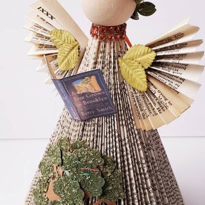 Custom Repurposed Book Angel - Made From a Book Supplied by the ...