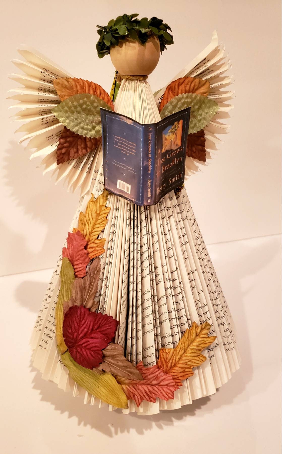 Custom Repurposed Book Angel - Made From a Book Supplied by the ...