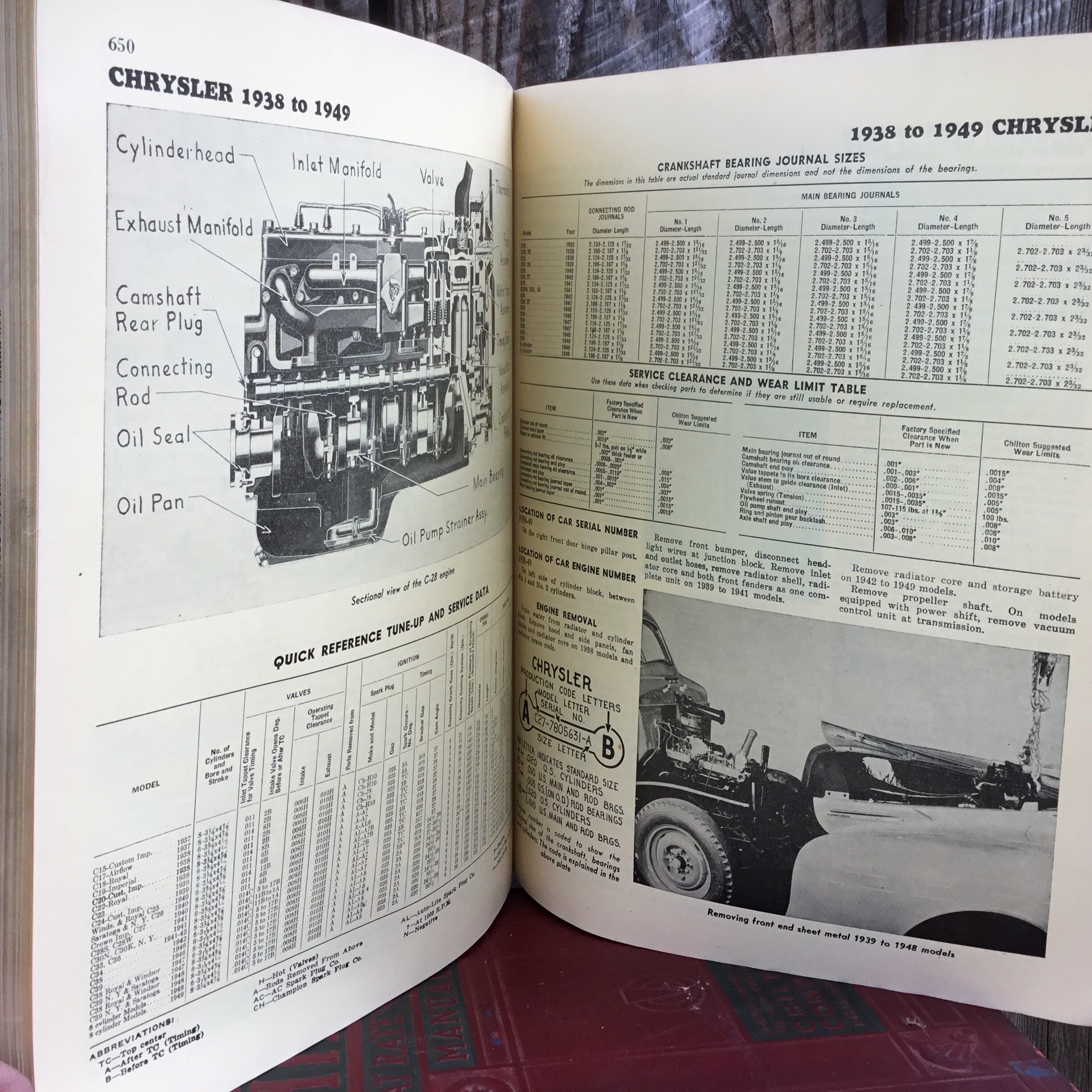 1949 CHILTON Flat Rate and Service Manual - Etsy