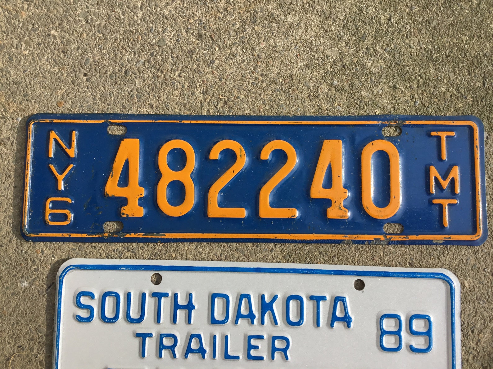 Choice: Vintage Truck License Plates, Vintage New York License Plate ...